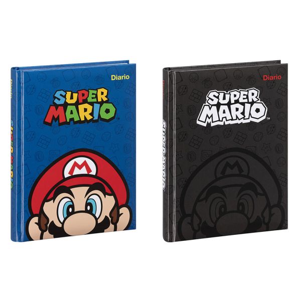 Diario scuola 12 mesi Super Mario