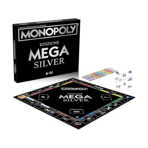 Monopoly Edizione Mega Silver