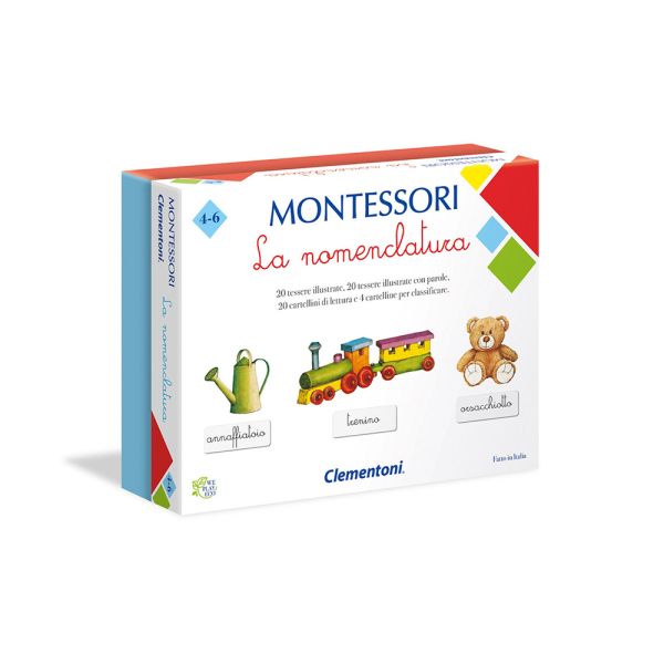 Montessori La nomenclatura - Clementoni